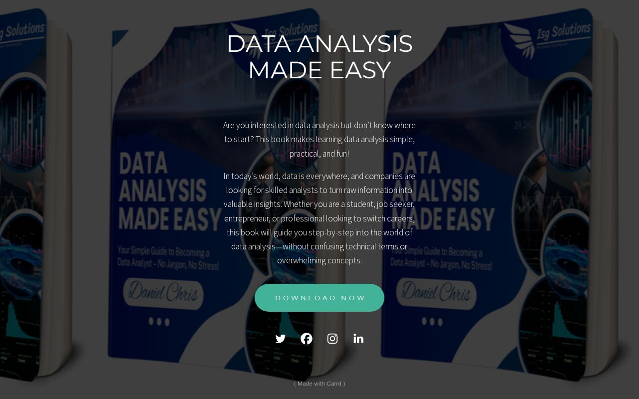 DATA ANALYSIS MADE EASY